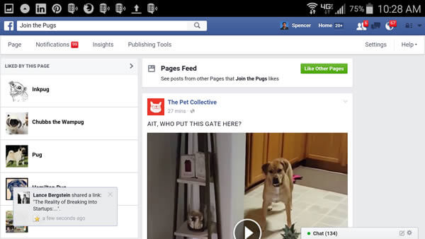 How to access your Facebook Pages Feed by Spencer Taylor